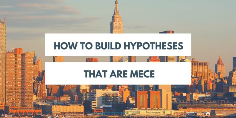 Building MECE Hypotheses with Decision Trees